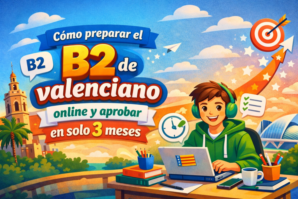 Preparar B2 de Valenciano Online y Aprobar en 3 Meses | ERIZO
